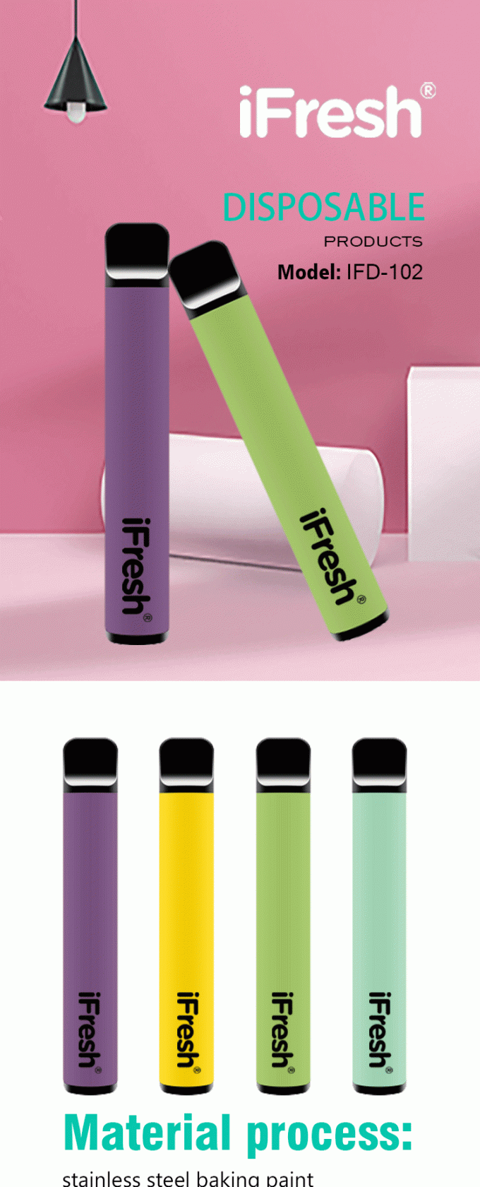 600 Puffs Tpd Compliant Vape Puff Disposable Vape Stick