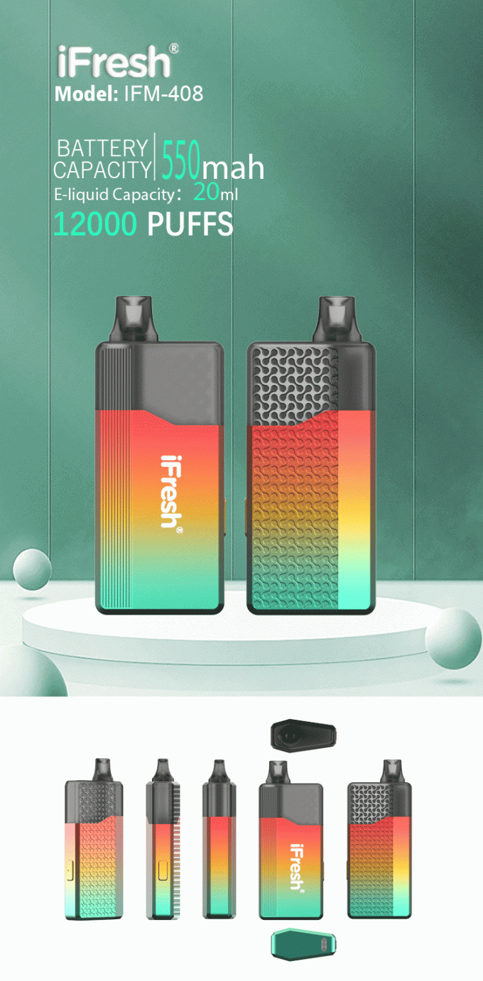 12000 Puff Disposable Vape Pod With Nicotine