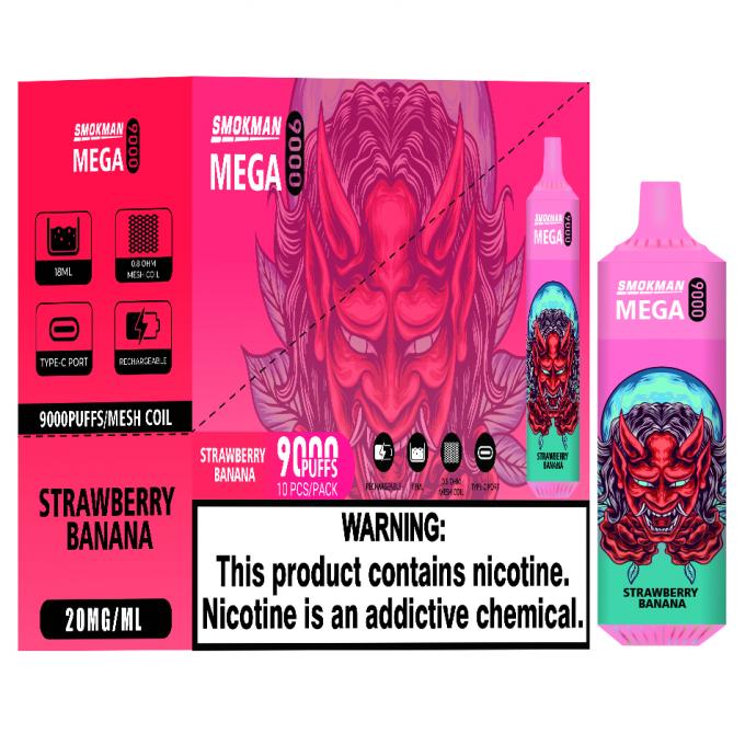 10 Flavor Disposable Vape Device 9000 Puffs 10000 Puffs