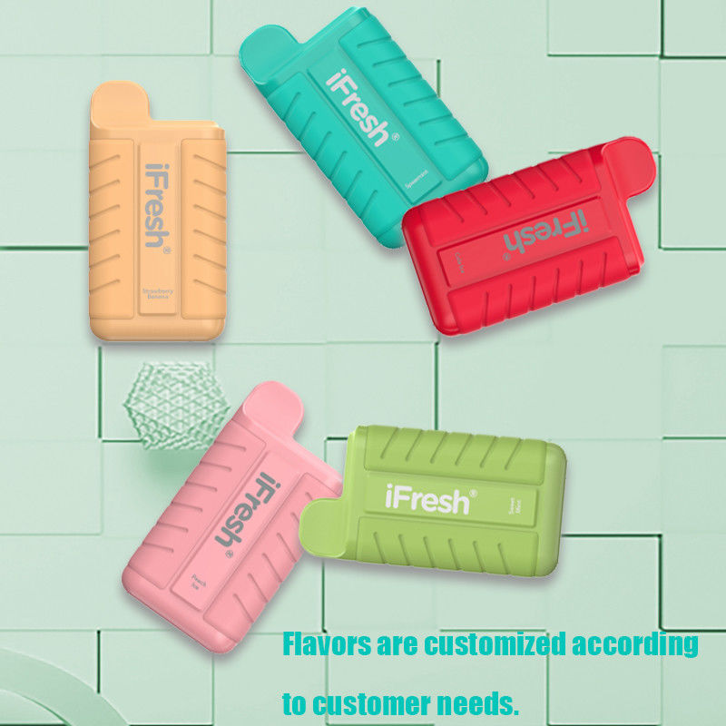 5000 Puffs Mesh Coil Disposable Vape Pod 5000 Puff Leather Rechargeable