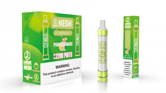 Flash Disposable Vape Pen Rechargeable 2200 Puffs 600mah Vape Juice Smok